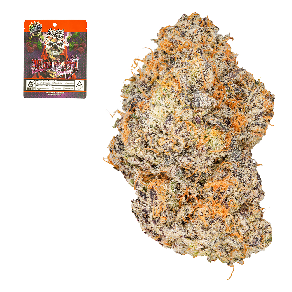 Smoken Promises Raspberry Reaper Flower Strain (hybrid), 3.5g