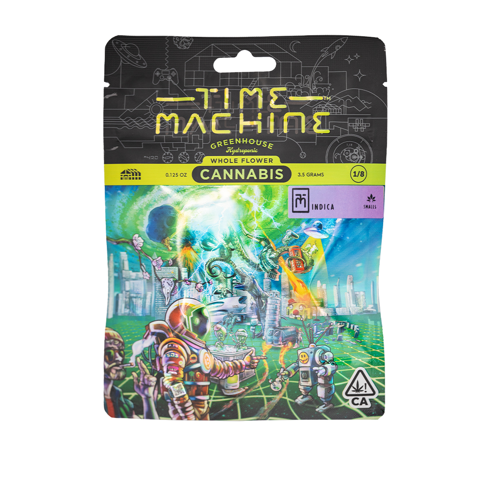 Time Machine Wedding Cake Smalls Flower Strain (indica), 3.5g