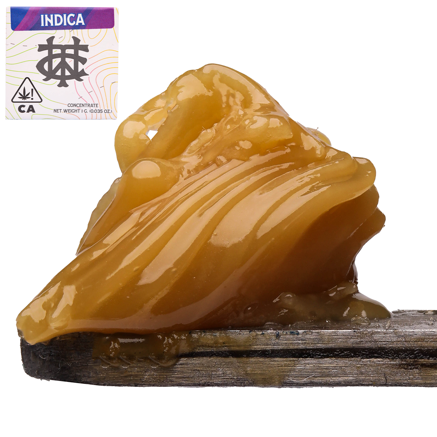 West Coast Trading Company Ghost OG Badder Concentrates Strain (indica), 1g