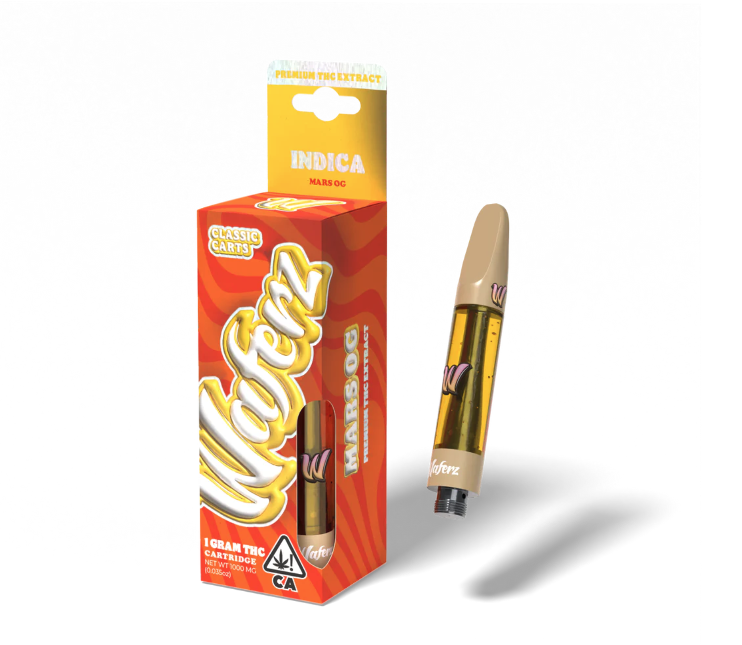 Waferz Mars OG Vapes Strain (indica), 1g