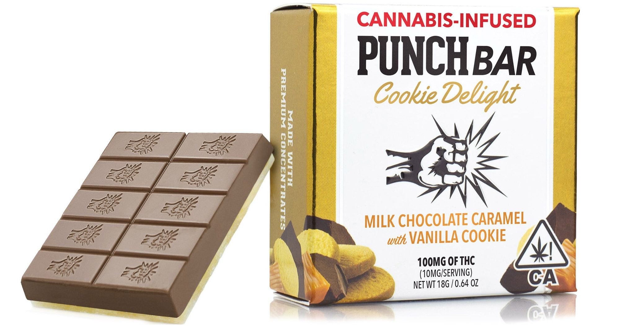 Mission Valley - Punch Edibles - Milk Chocolate with Vanilla Cookie ...