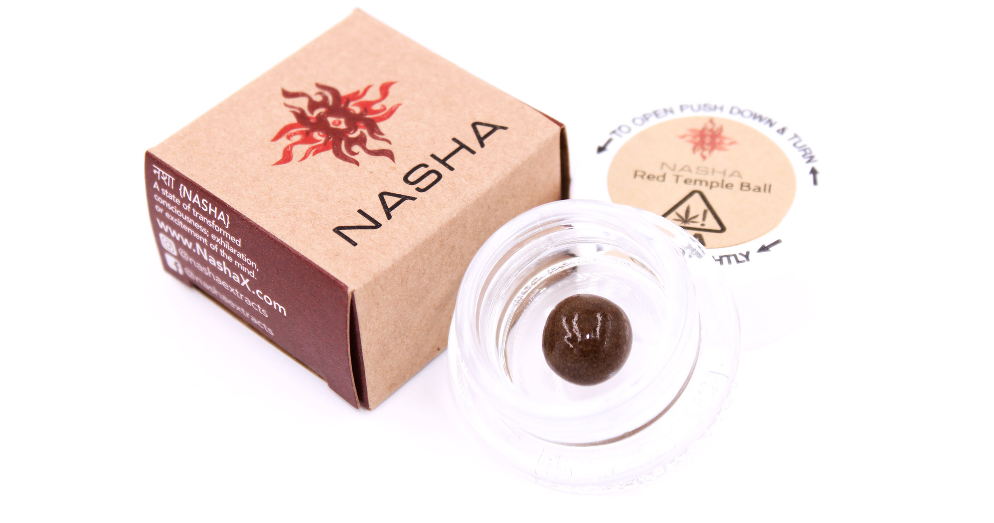 Mission Valley - Nasha - The New New Red Temple Ball Hash - 1g - San ...