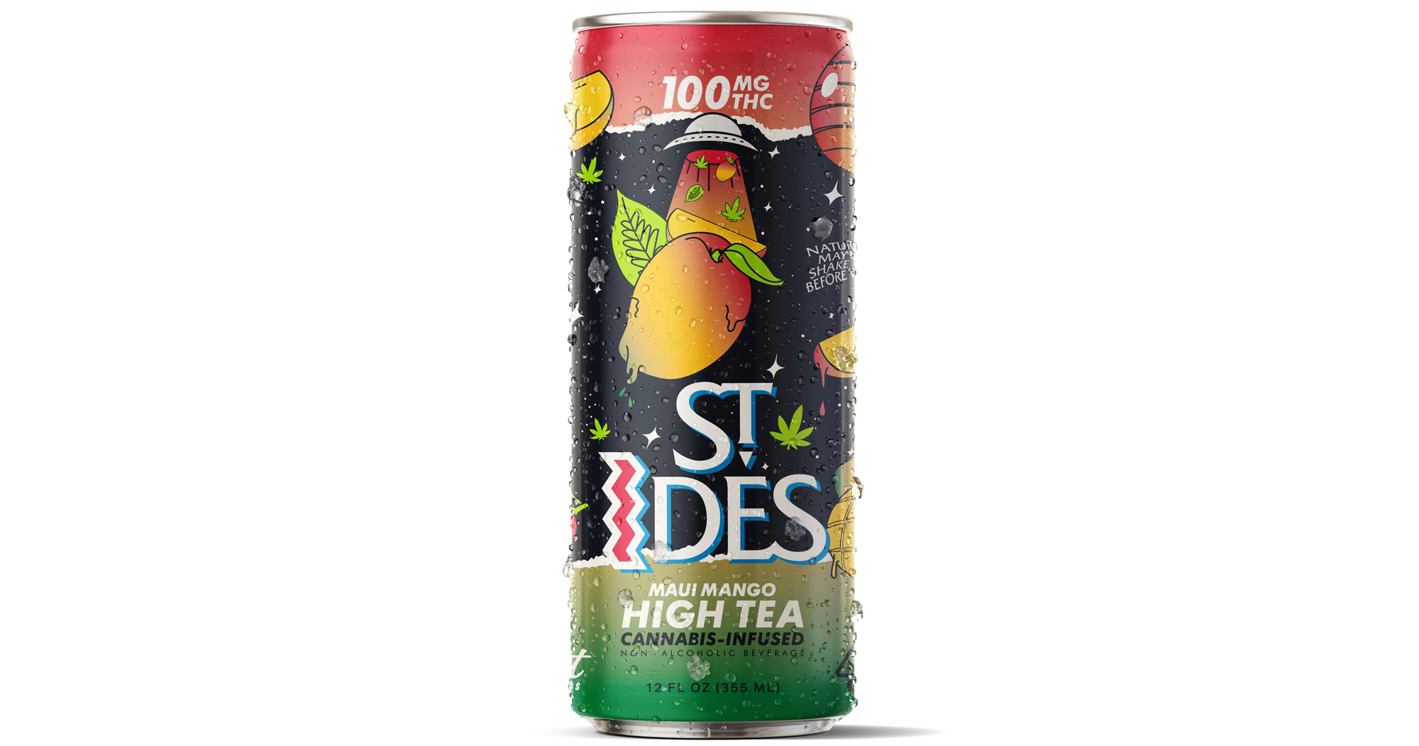 Imperial Valley - St. Ides - Maui Mango 100mg High Tea - 12oz Can - San ...