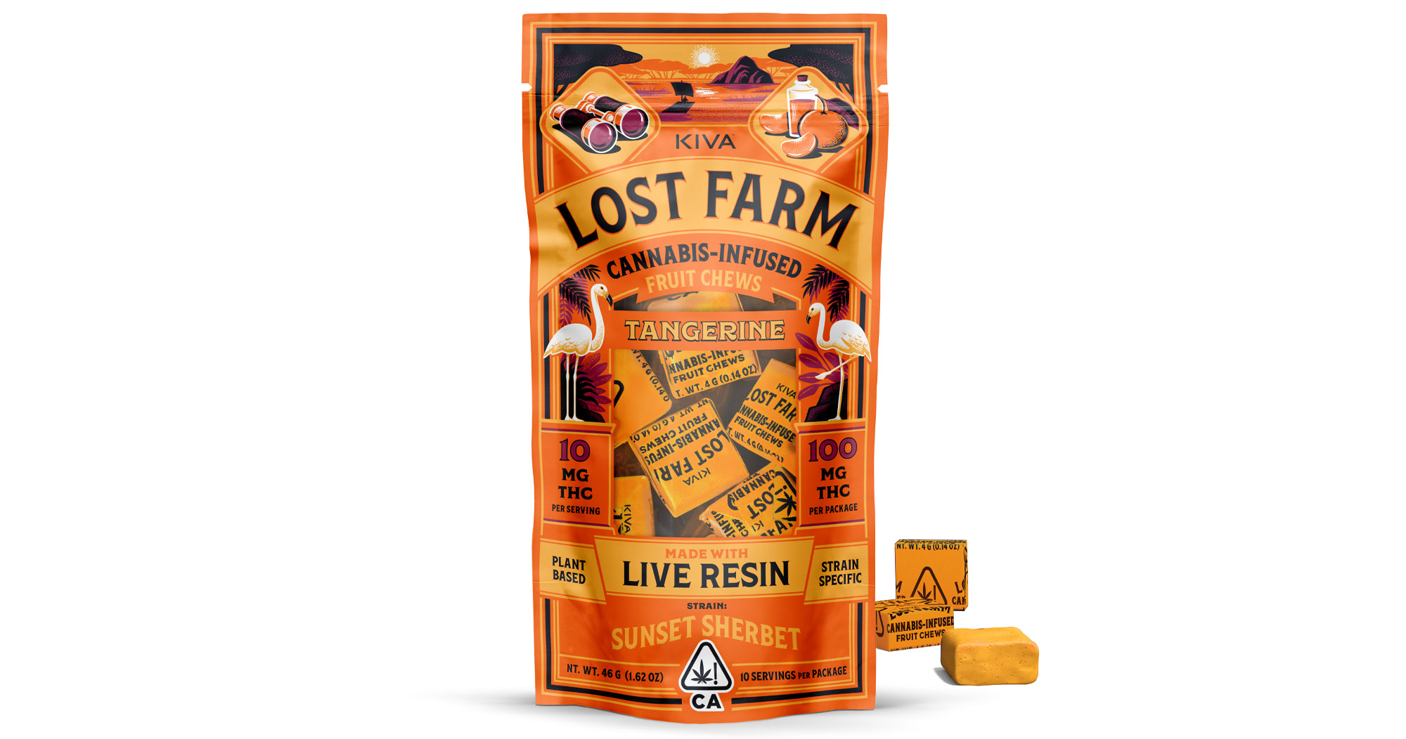 Chula Vista H. St - Lost Farm - Tangerine Sunset Sherbet Live Resin ...