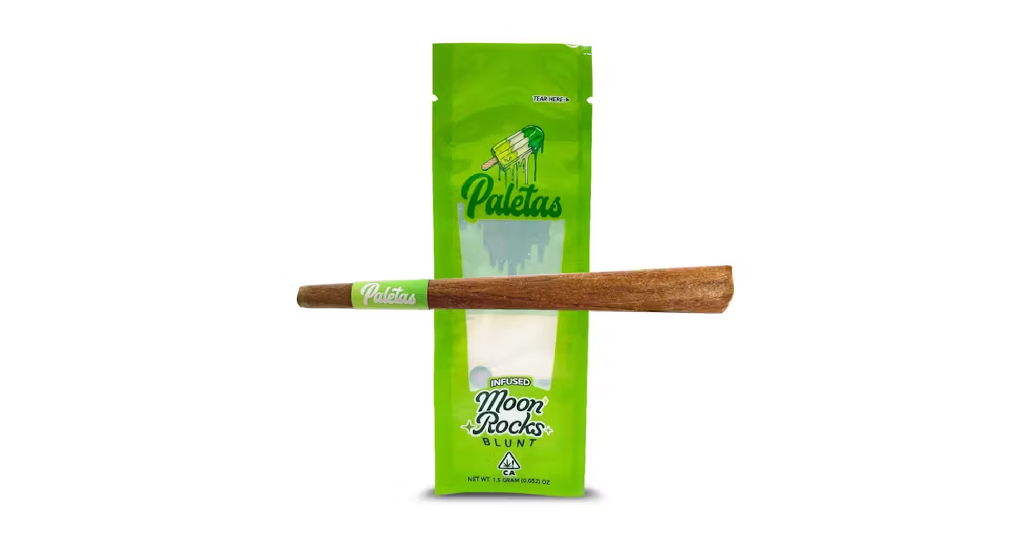 Imperial Valley - Paletas - Apple Gelato Moonrock Infused Blunt - 1.5g ...