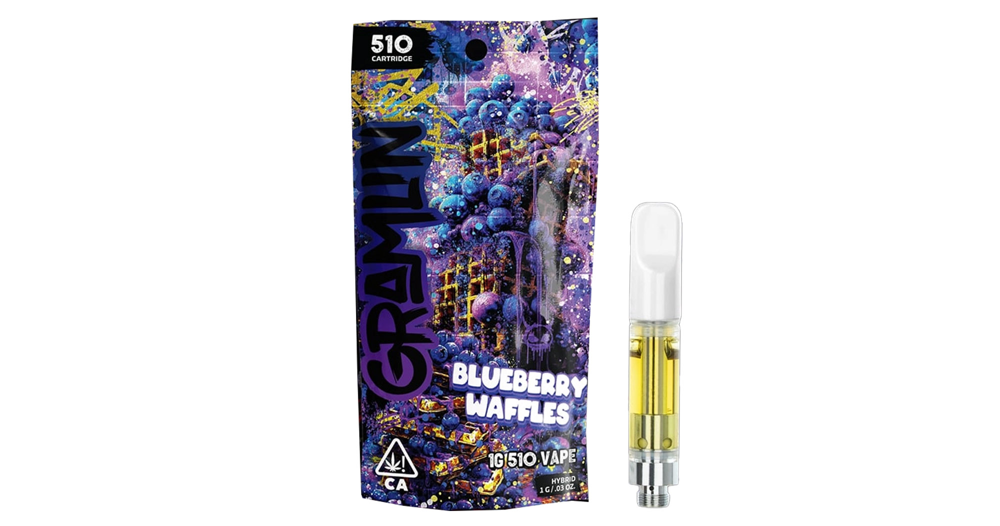 Vista - Gramlin - Blueberry Waffles Cartridge - 1g - San Diego, Vista ...