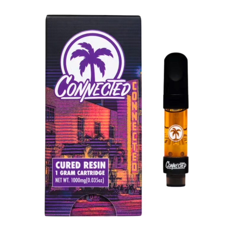 Connected Cannabis Co. Cherry Fade Cured Resin Vapes Strain (hybrid), 1g