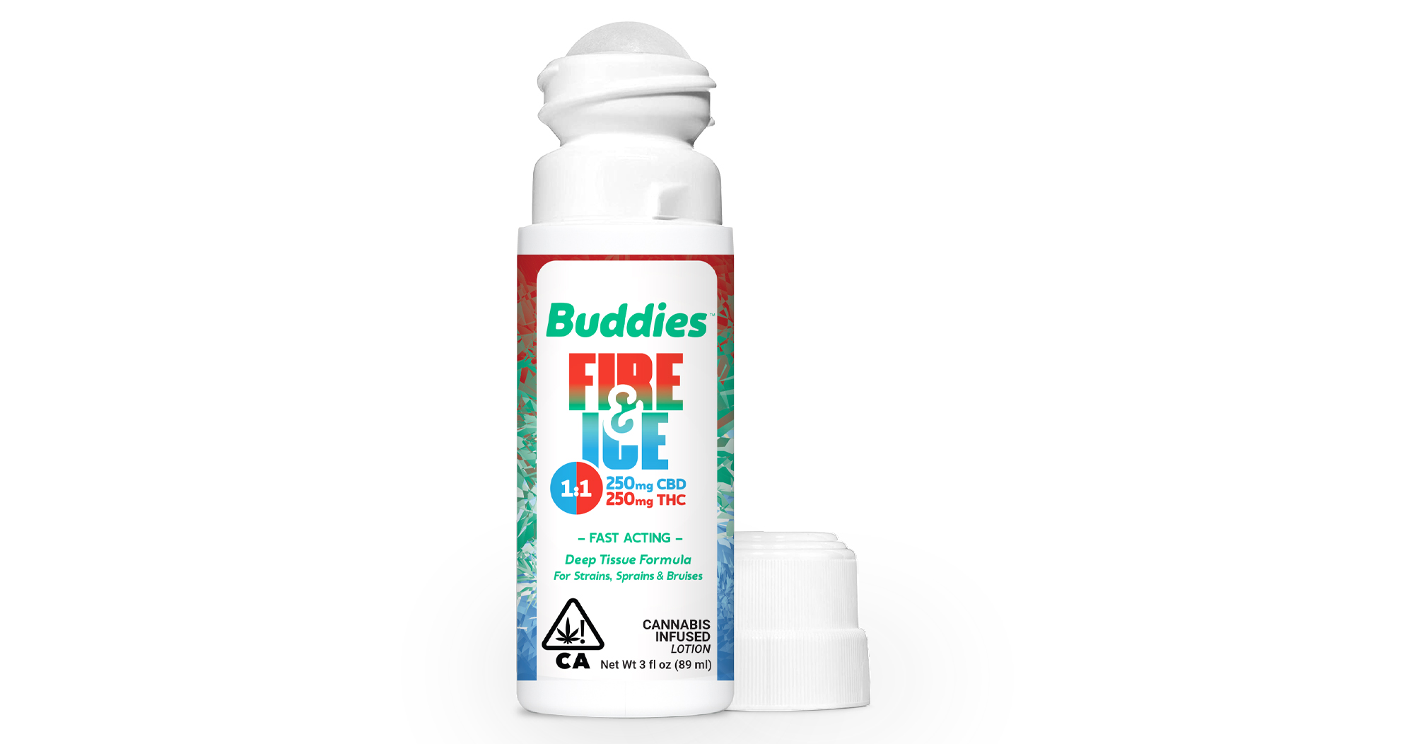 Buddies - 1:1 Fire & Ice Roll-On Topical - 3oz - San Diego, Vista ...