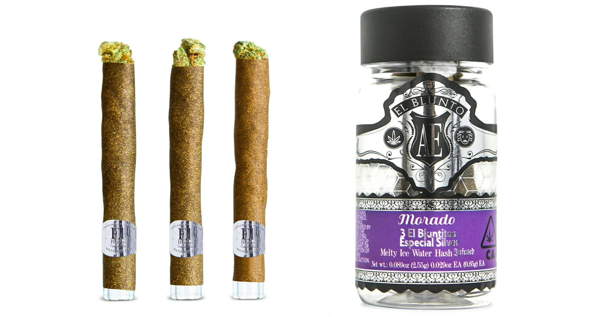 Imperial Beach - El Blunto - Morado Especial Silver Hash Infused Blunts ...