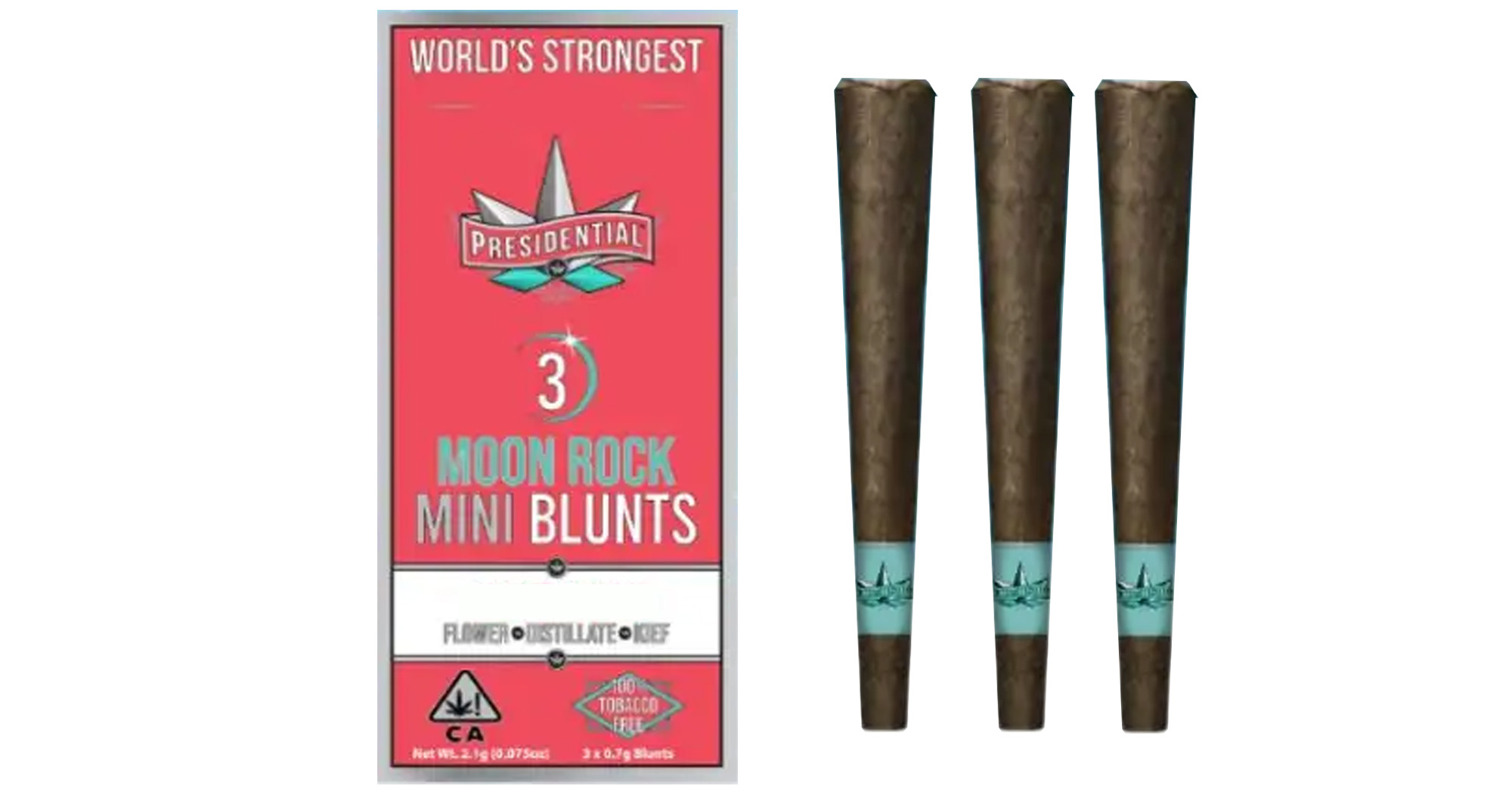 Mission Valley - Presidential - Strawberry Infused Pee-Wee Blunts - 3ct ...
