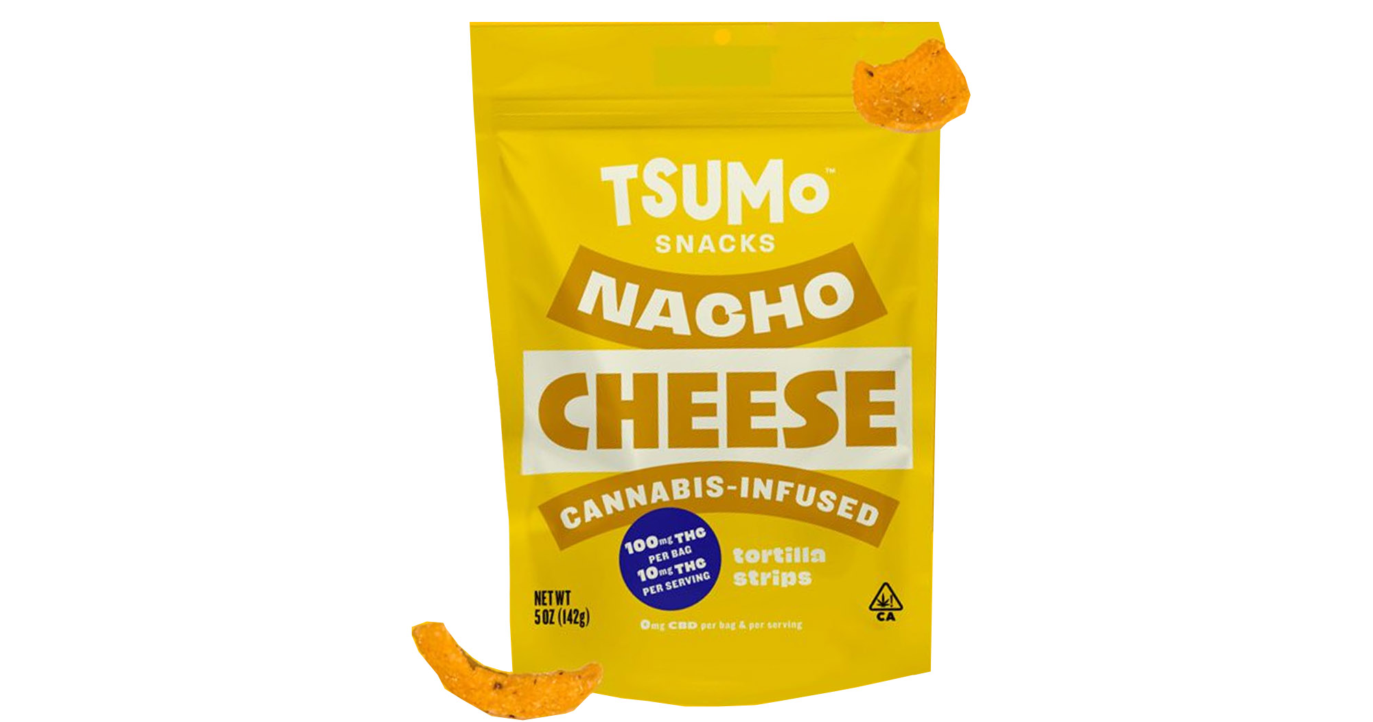 Mission Valley - Tsumo Snacks - Nacho Cheese Corn Chips - 100mg - San ...