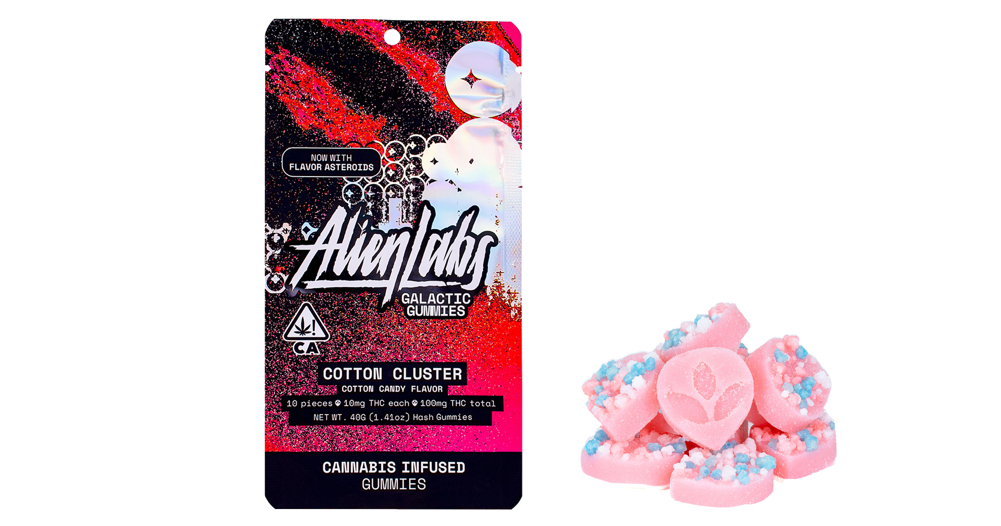 Mission Valley - Alien Labs - Cotton Cluster Galactic Gummies - 100mg ...