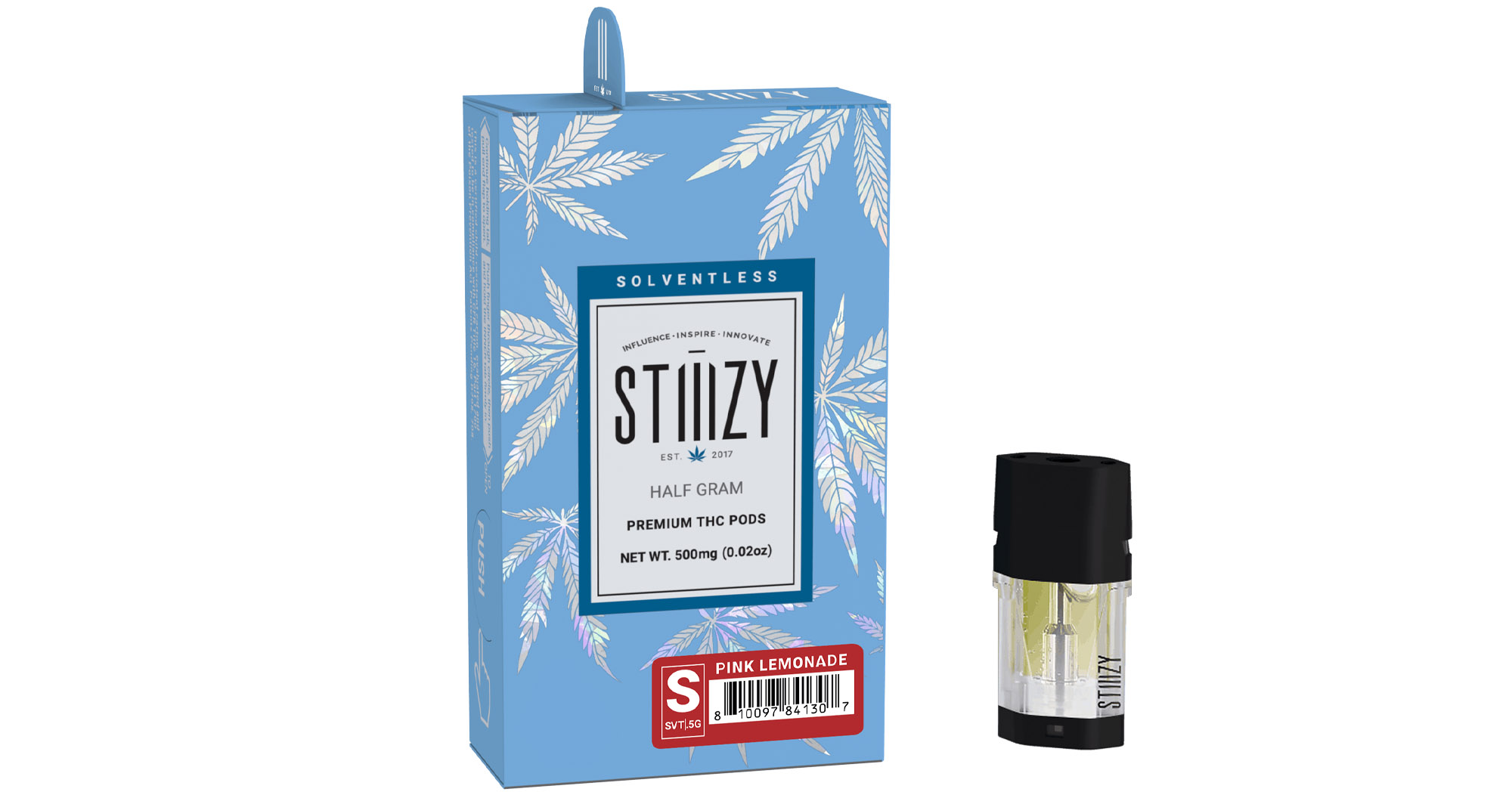 Mission Valley - Stiiizy - Bubblegum Gelato Solventless Pod - 0.5g ...