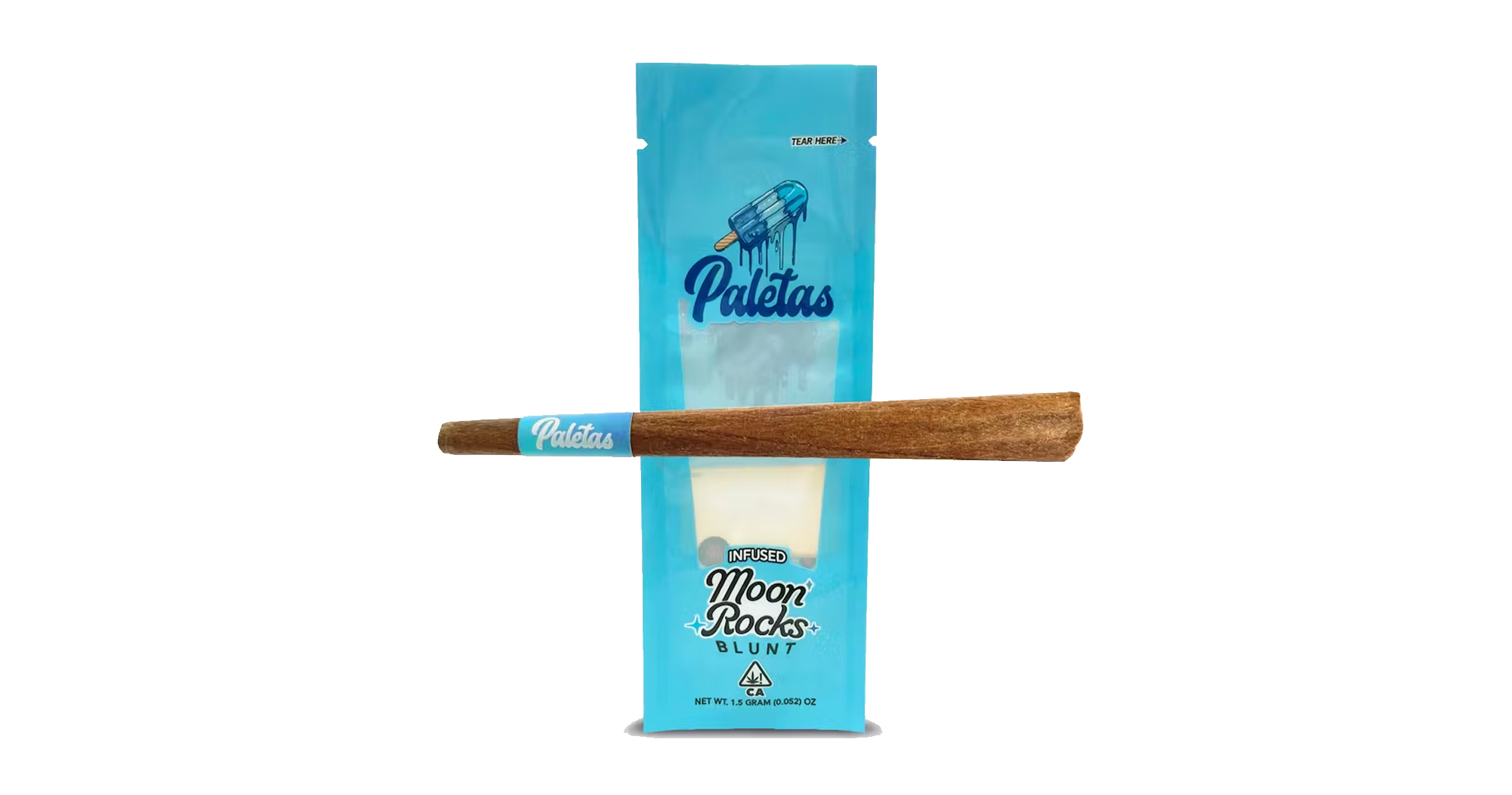 Sabre Springs - Paletas - Blue Raspberry Moonrock Infused Blunt - 1.5g ...