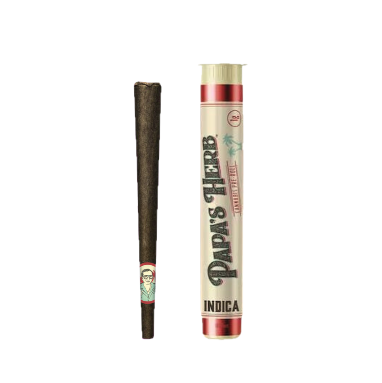 Papa's Herb Purple Punch Blunt Prerolls Strain (indica), 1g