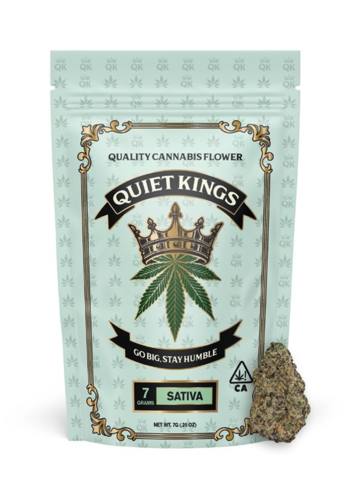 Quiet Kings Blueberry Haze Quarter Ounce Flower Strain (sativa), 7g