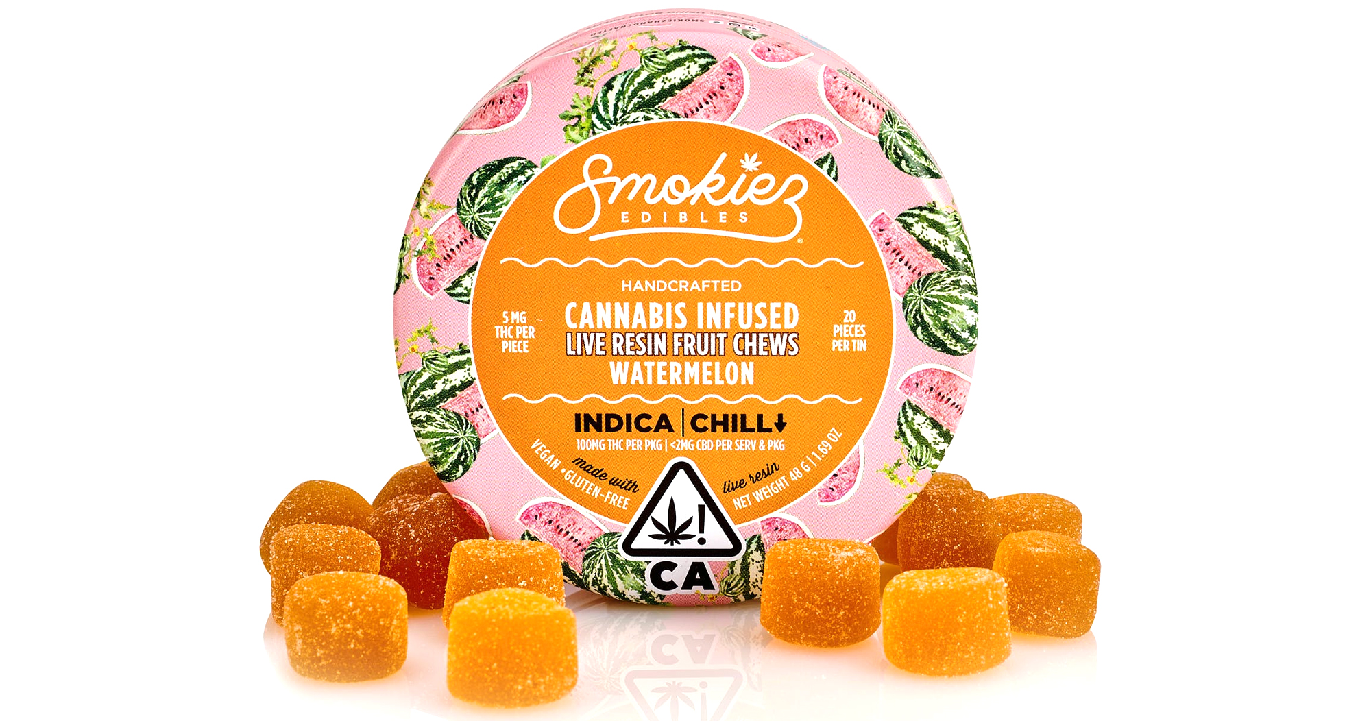 Imperial Valley - Smokiez Edibles - Watermelon Live Resin Fruit Chews ...